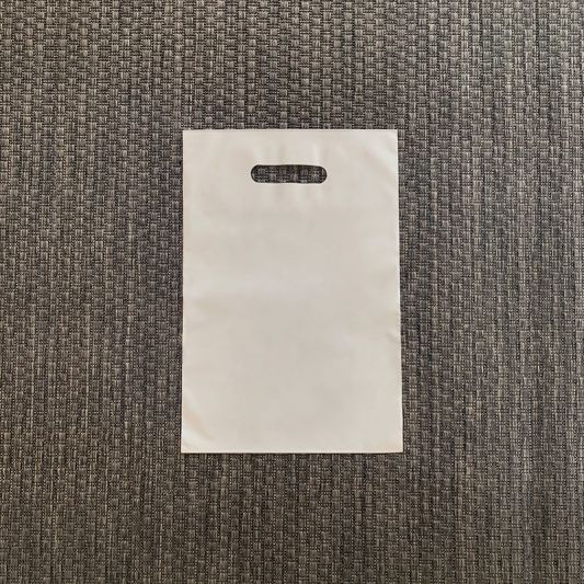 Bæreposer i plast - Plastik pose uden tryk - pose med håndtag / hank