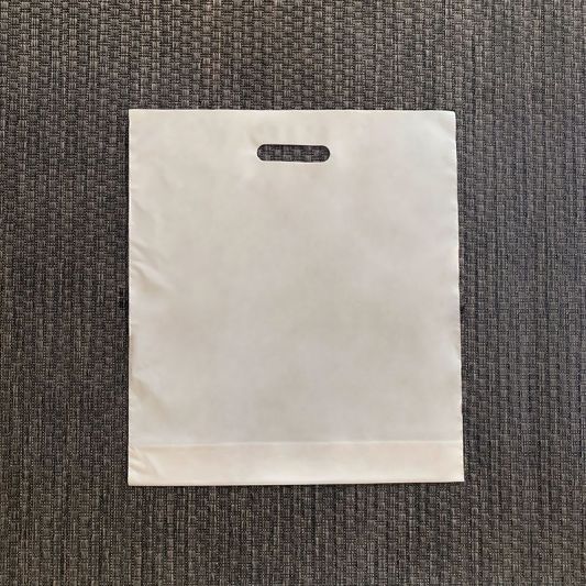 Bæreposer i plast - Plastik pose uden tryk - pose med håndtag / hank