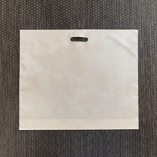 Bæreposer i plast - Plastik pose uden tryk - pose med håndtag / hank