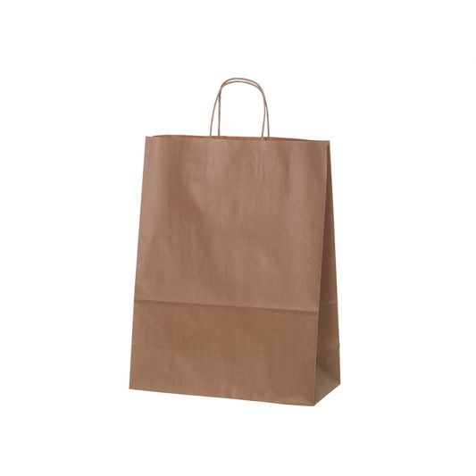 Bæreposer i papir - Papirposer i farver - Eksklusive poser med satin hank