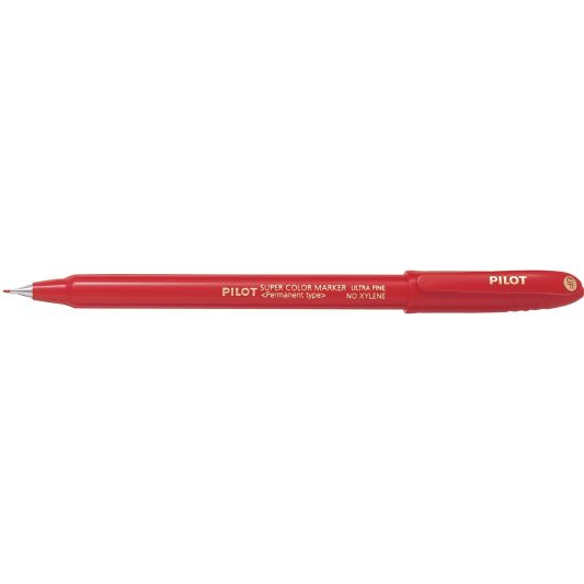 Pilot Super Color Marker Ultra Fine 0,4mm rød - Retail Online